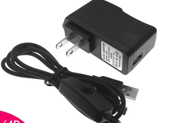 Raspberry pi power adapter 5v 3A – Microscale