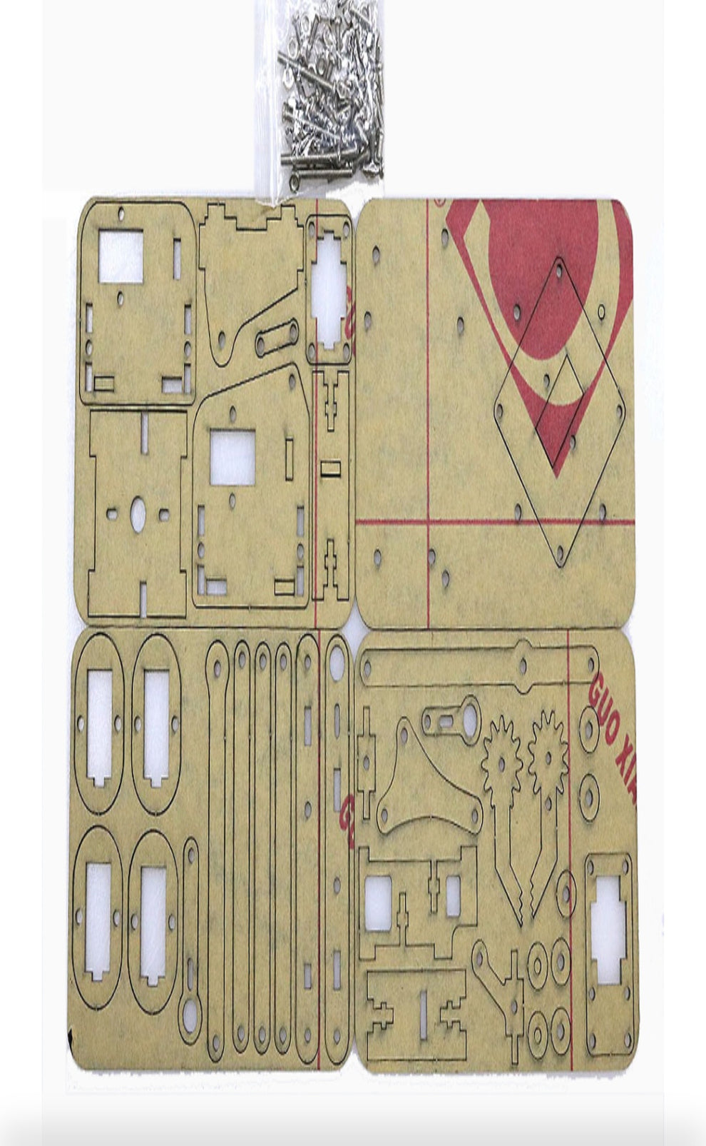 SG90 DIY Acrylic robotic arm kit – Microscale