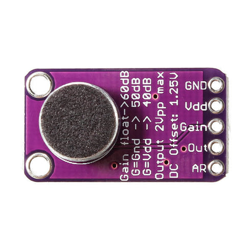 MAX9814 Microphone Amplifier – Microscale