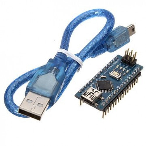 Arduino nano (FT232 USB chip) + USB cable – Microscale